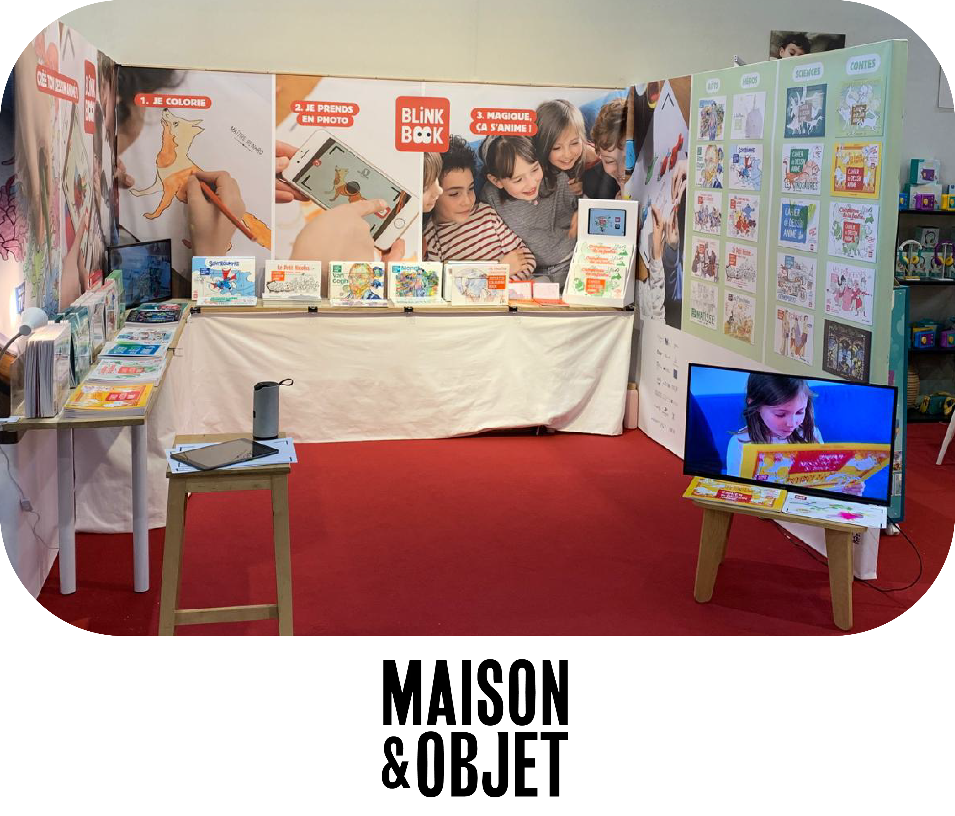 BlinkBook at the Maison & Objet 2026 trade fair: see you from January